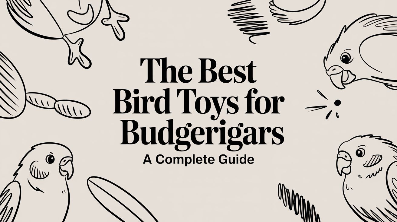The Best Bird Toys for Budgerigars: a Complete Guide – Lou Lou Bells ...