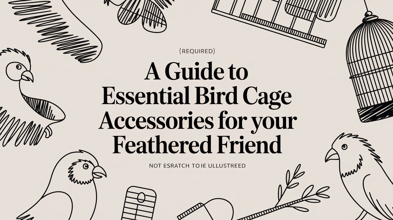 A Guide to Essential Bird Cage Accessories for Your Feathered Friend ...