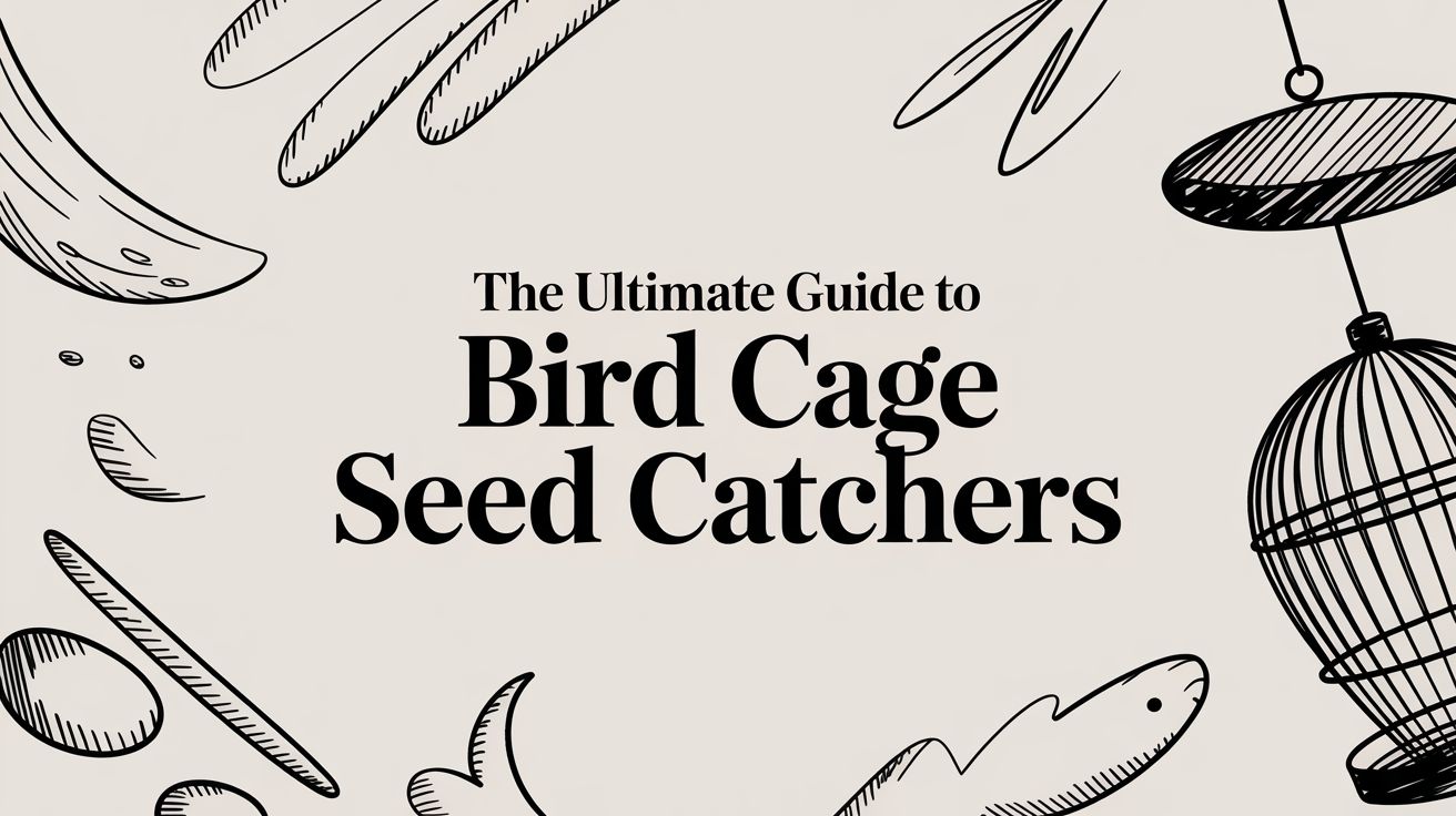 The Ultimate Guide to Bird Cage Seed Catchers – Lou Lou Bells Bird Toys
