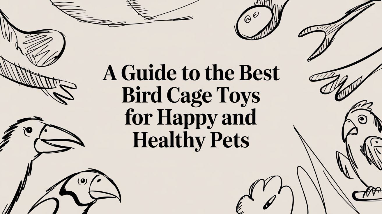 A Guide to the Best Bird Cage Toys for Happy and Healthy Pets – Lou Lou ...