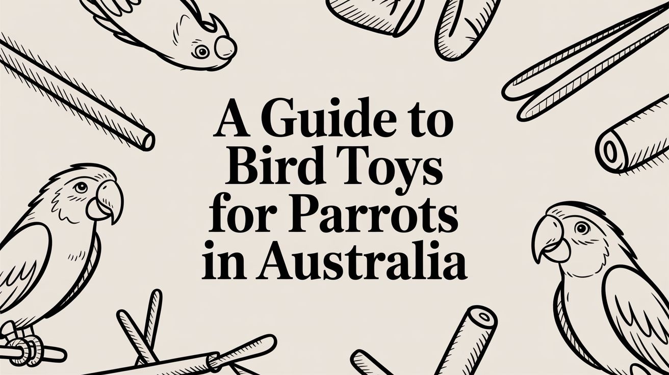 A Guide to Bird Toys for Parrots in Australia – Lou Lou Bells Bird Toys