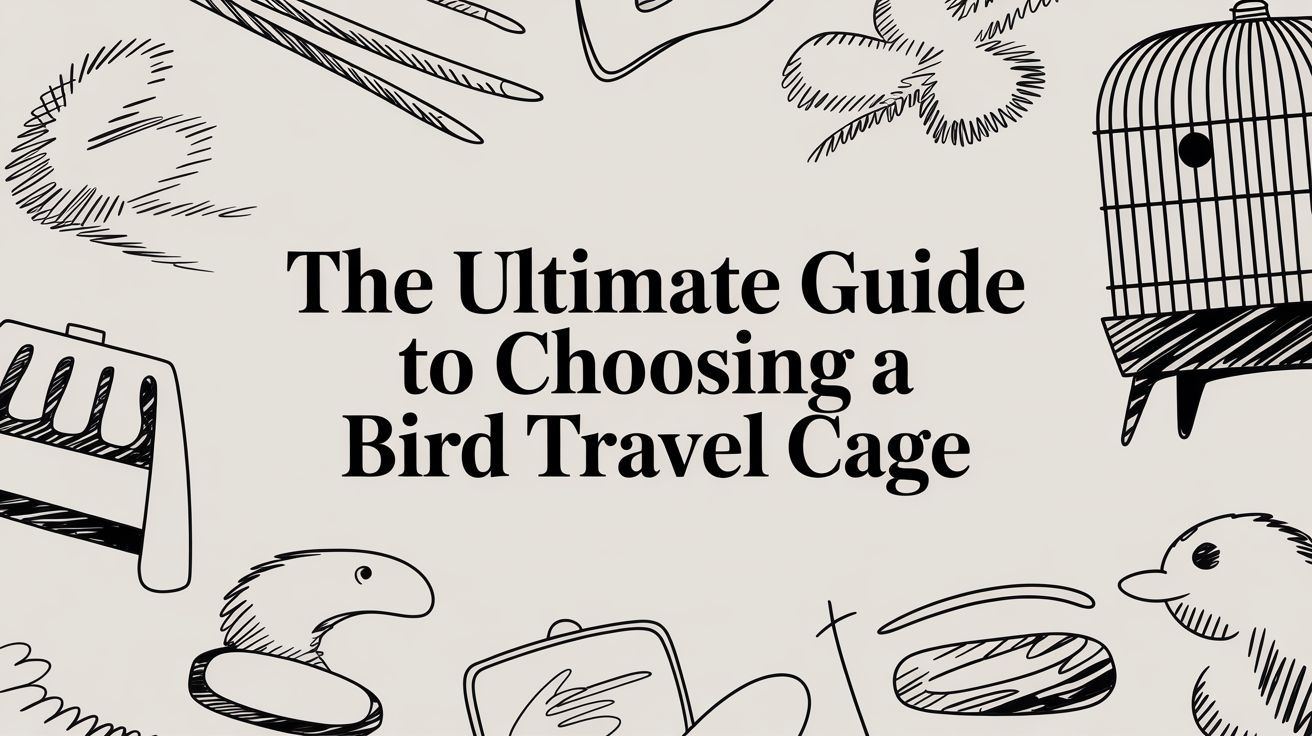 The Ultimate Guide to Choosing a Bird Travel Cage – Lou Lou Bells Bird Toys