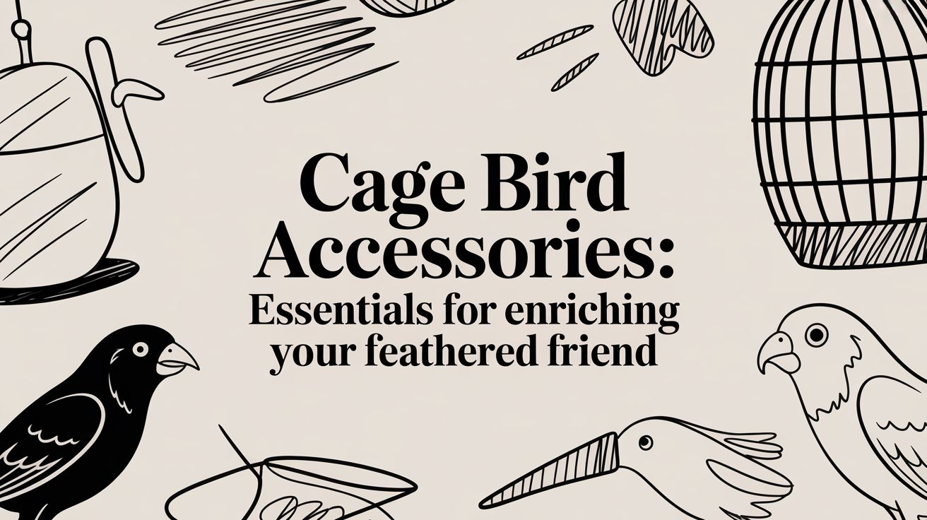 Cage Bird Accessories: Essentials for Enriching Your Feathered Friend ...