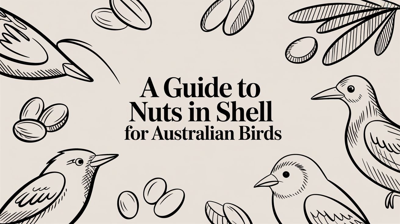 A Guide To Nuts In Shell For Australian Birds – Lou Lou Bells Bird Toys
