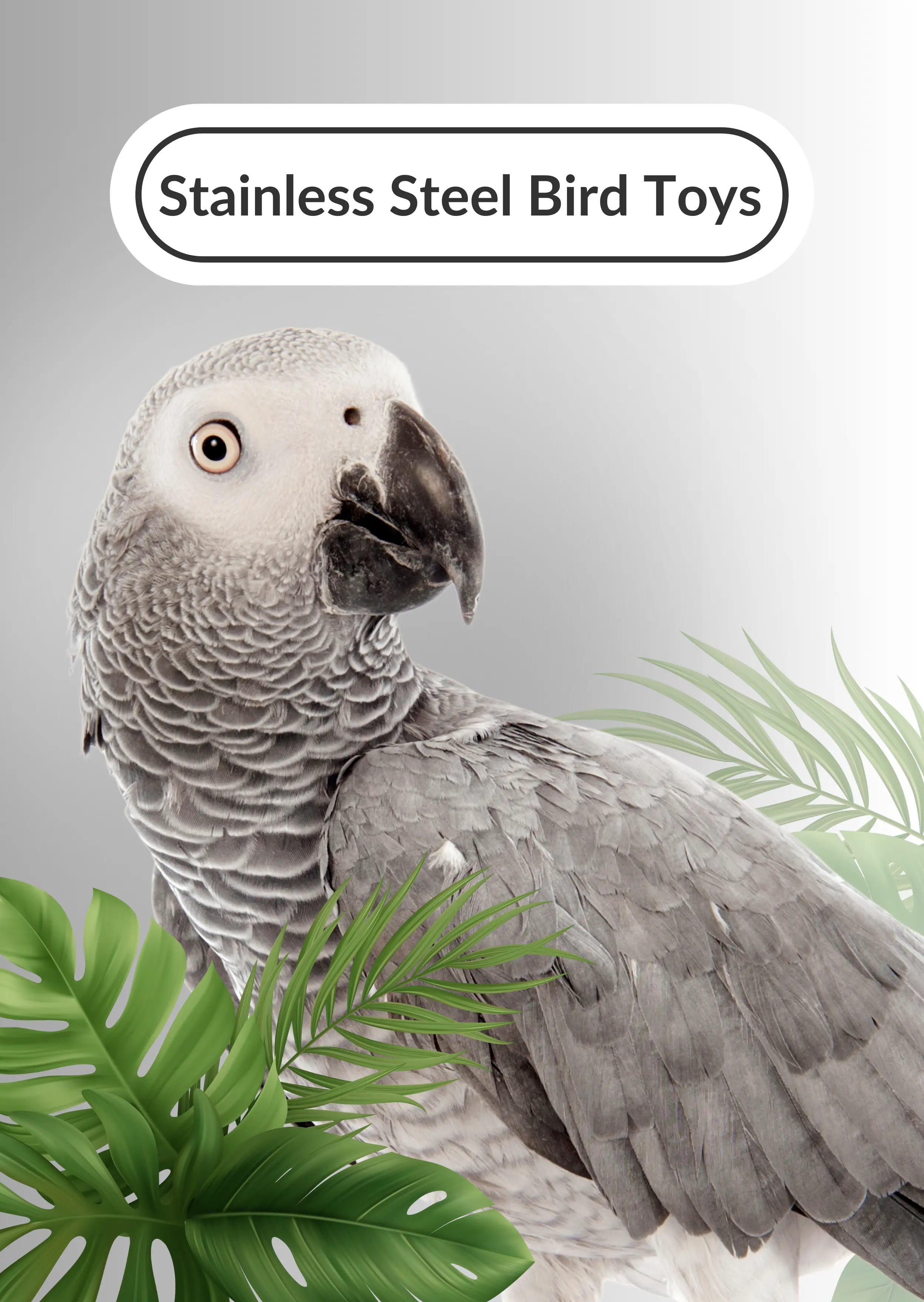 Stainless Steel - Lou Lou Bells Bird Toys
