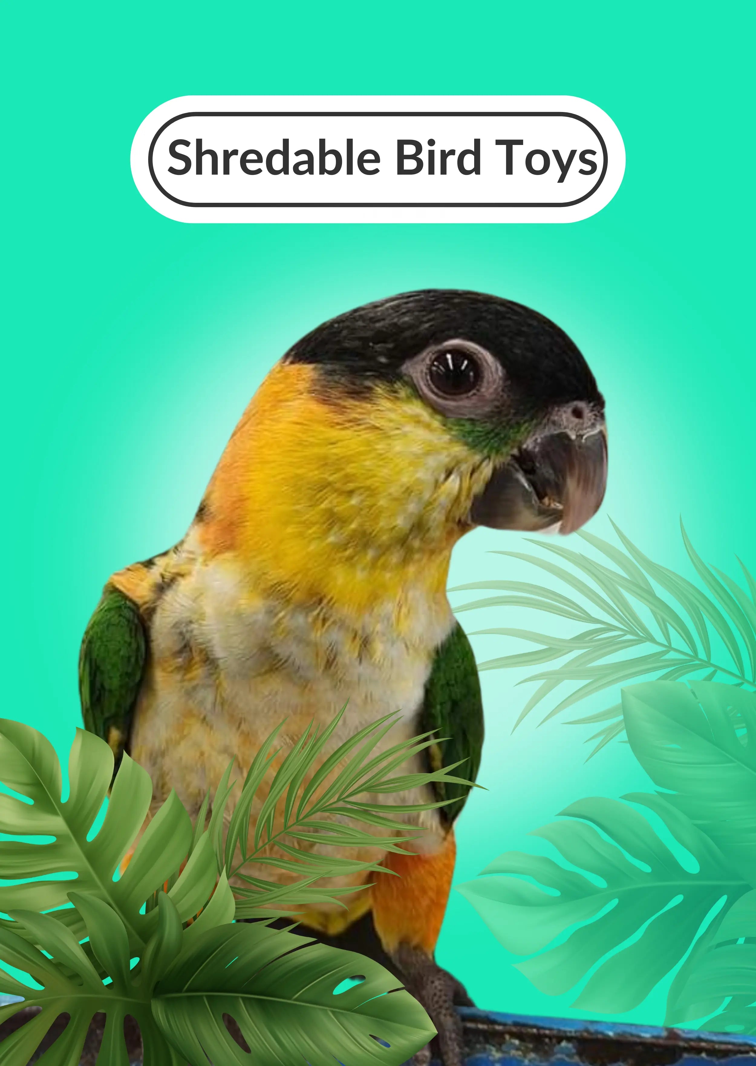 Shreddable Toys - Lou Lou Bells Bird Toys