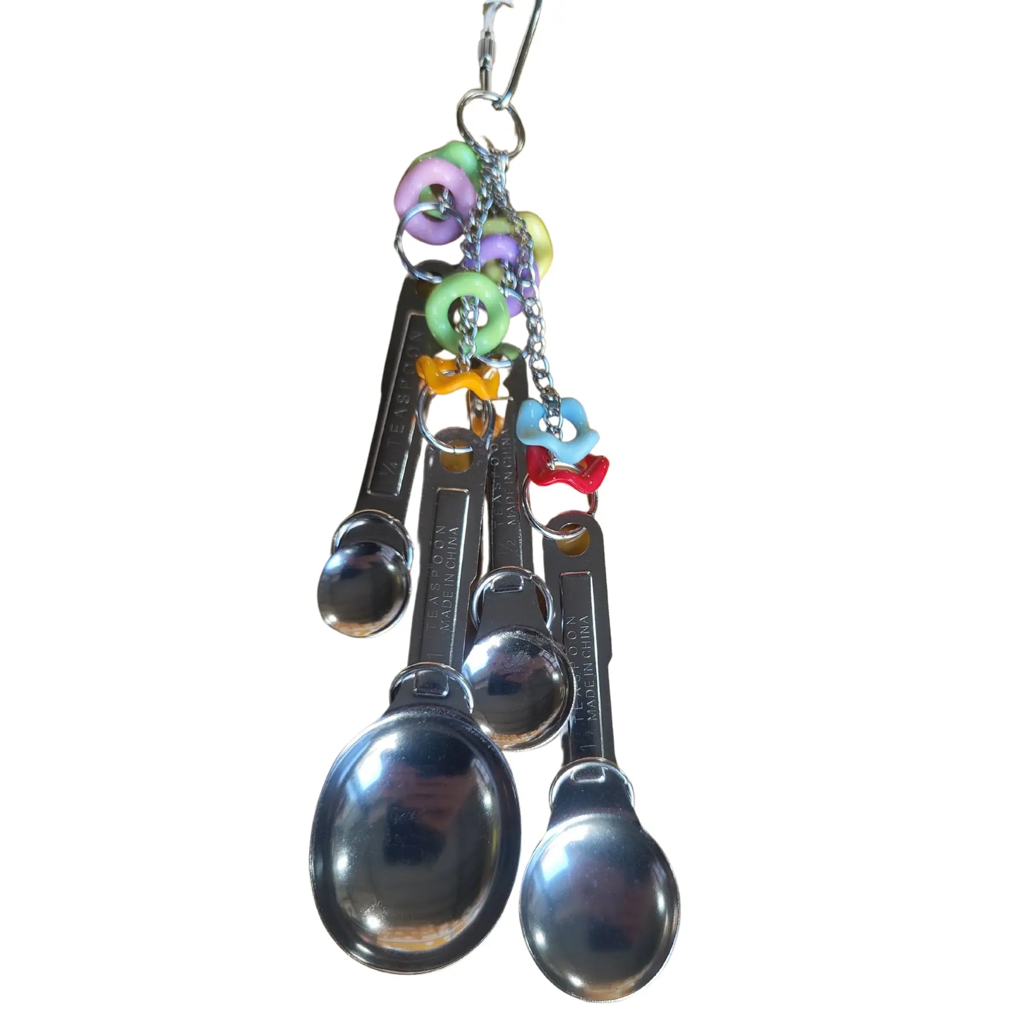 Spoons and Wiggles Bird Toy – Lou Lou Bells Bird Toys