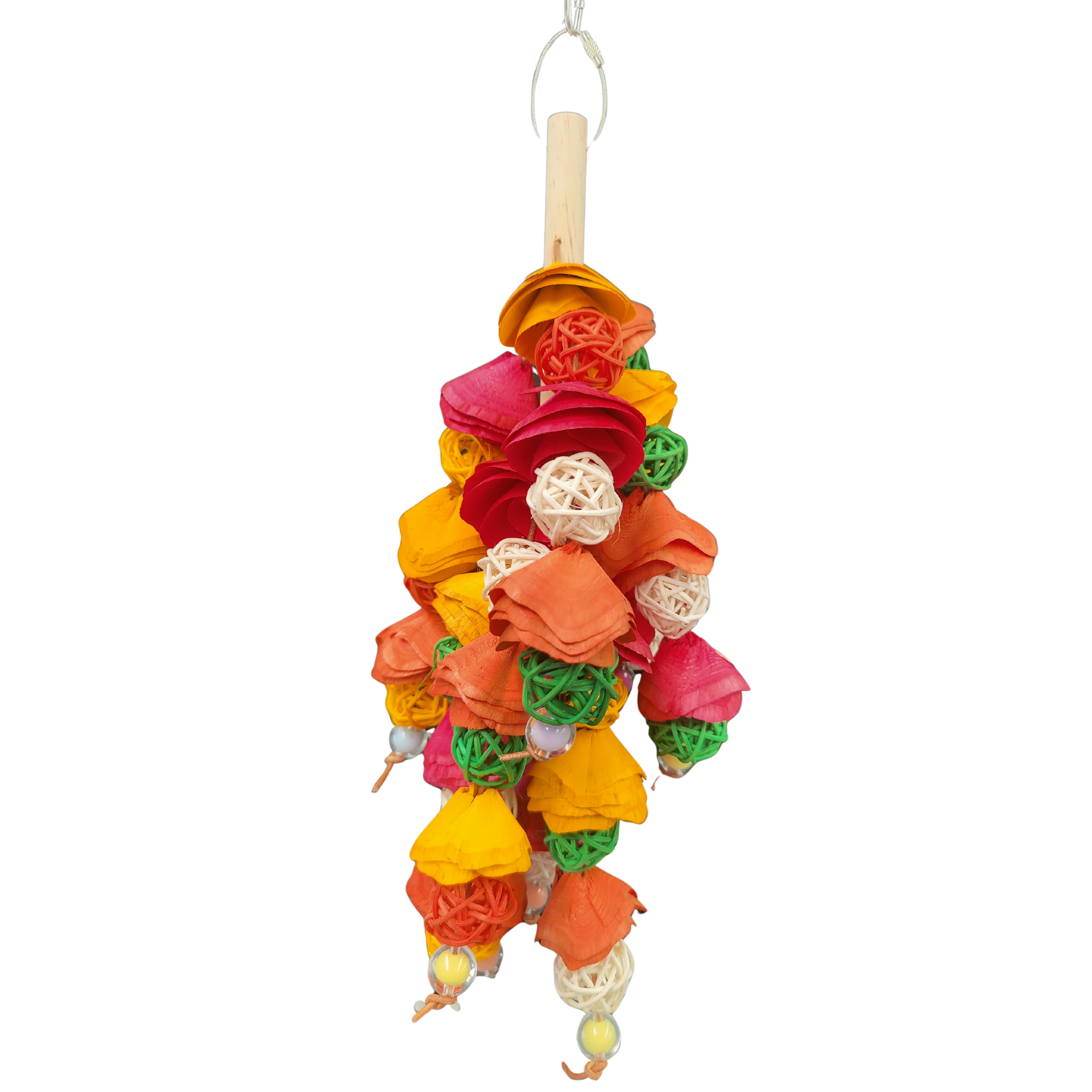 Dangling Bouquet Bird Toy – Lou Lou Bells Bird Toys
