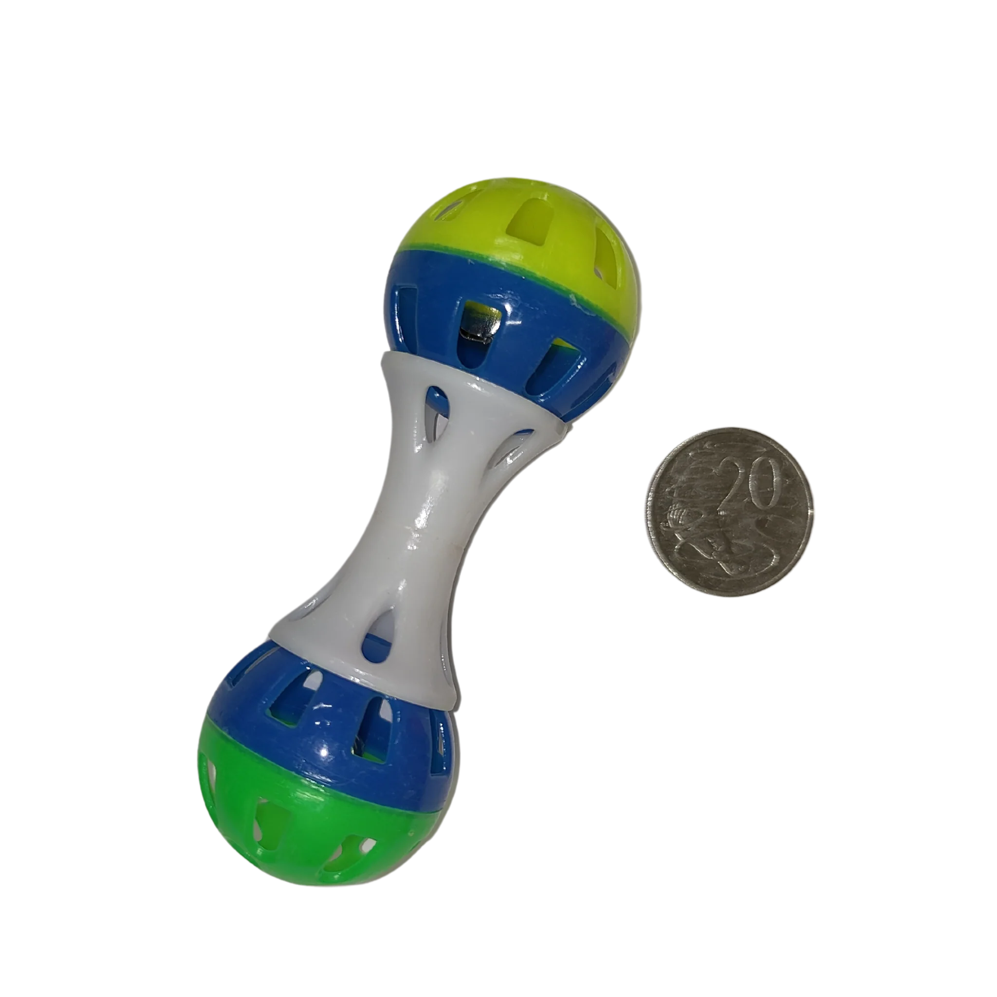 Dumbell Foot Toy – Lou Lou Bells Bird Toys