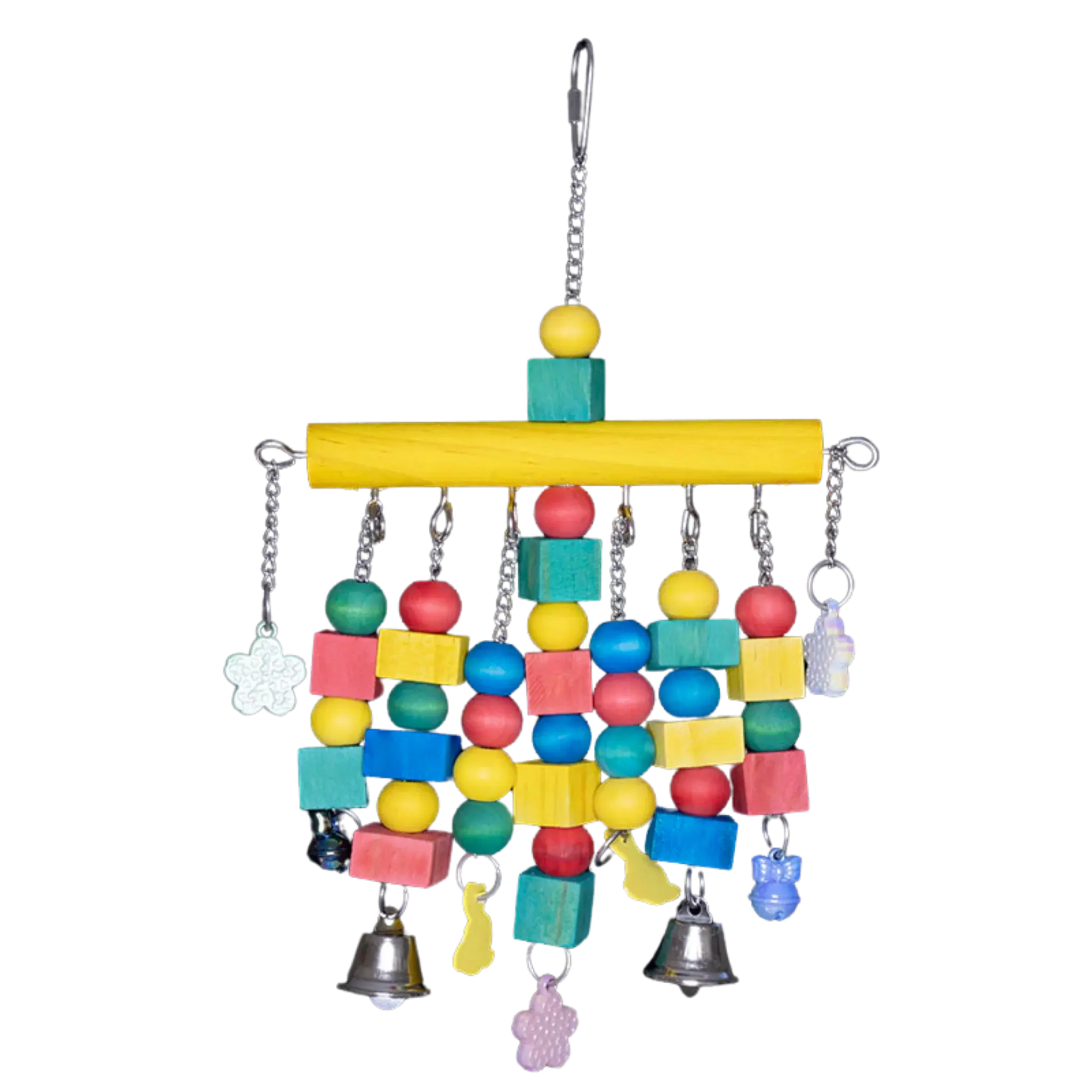 Jingle Blocks Bird Toy – Lou Lou Bells Bird Toys