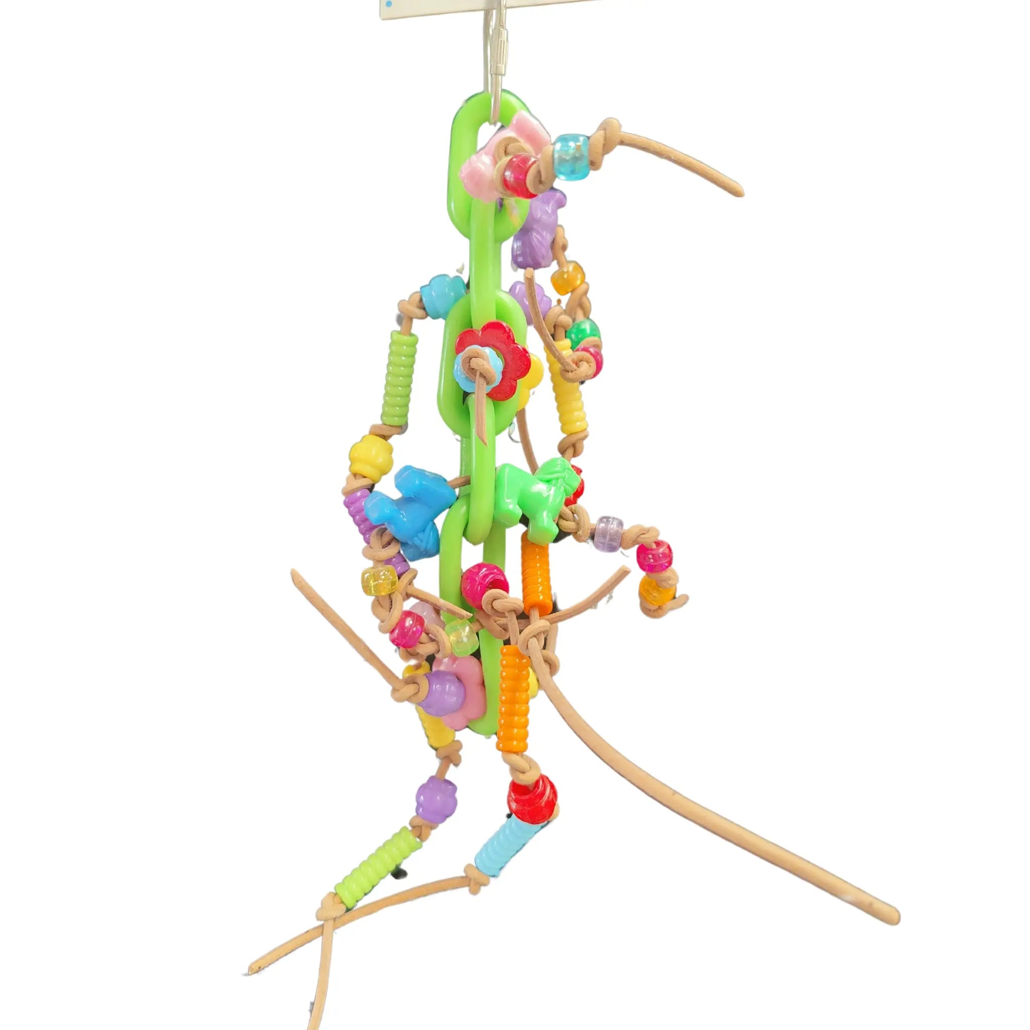 Knotted Up Bird Toy - Lou Lou Bells Bird Toys