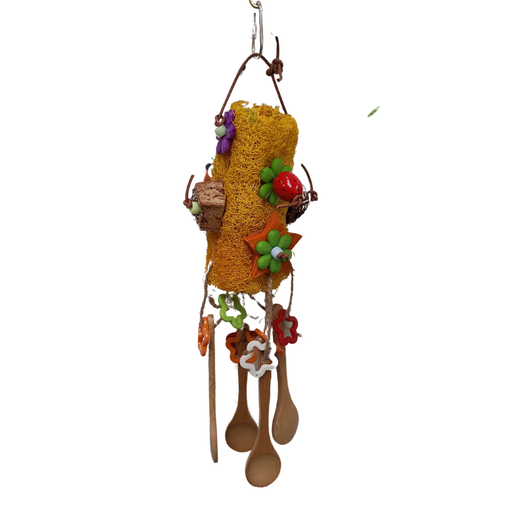 Lufa Spoons Bird Toy - Lou Lou Bells Bird Toys