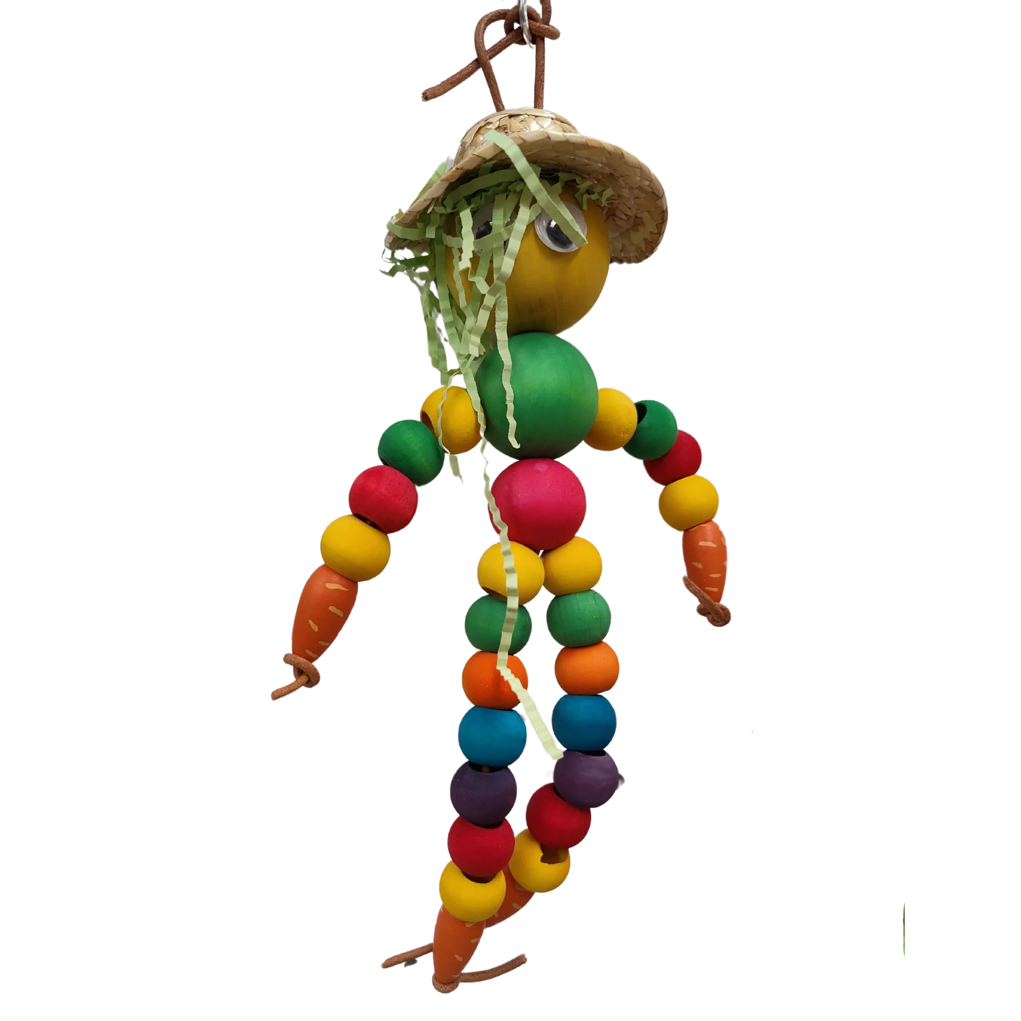 Mini Man Bird Toy – Lou Lou Bells Bird Toys