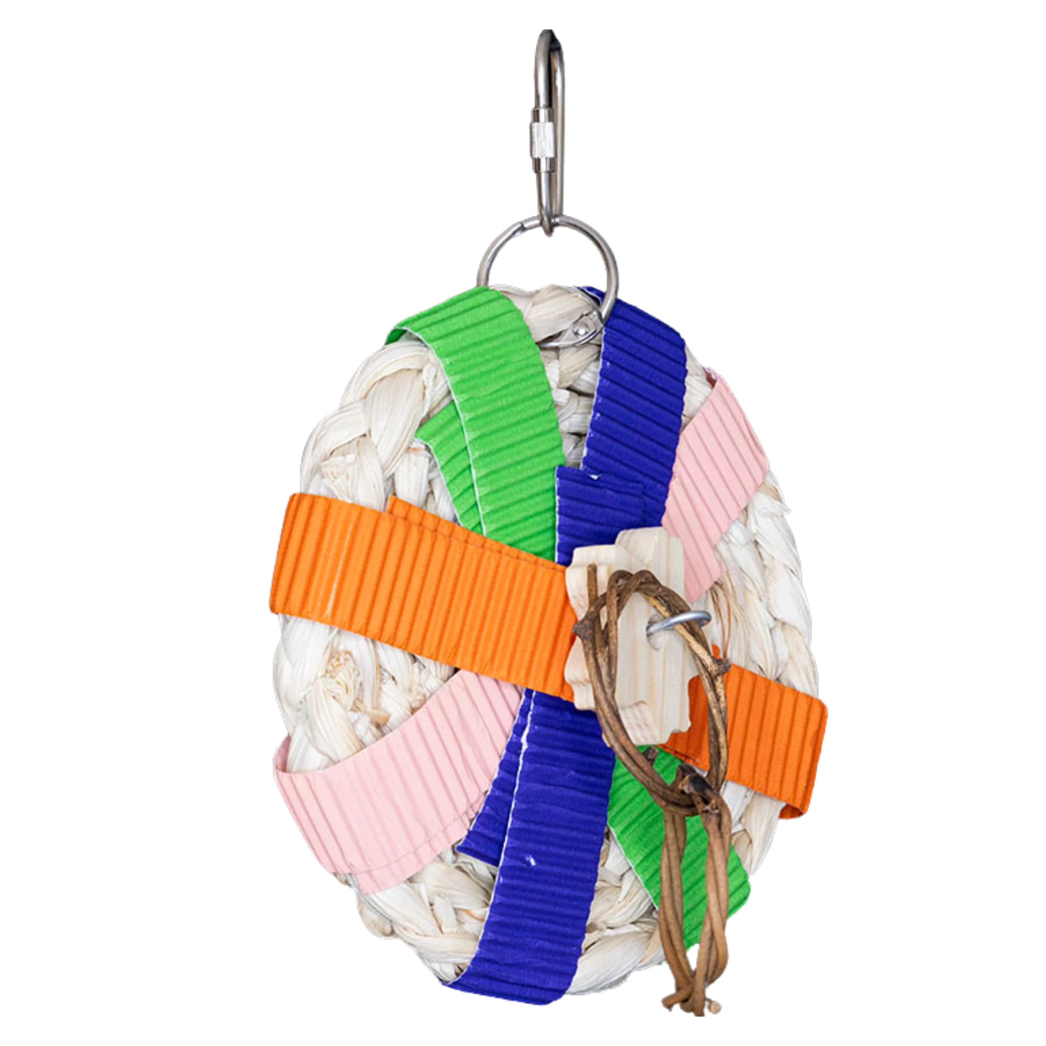 Natural Disc Bird Toy – Lou Lou Bells Bird Toys