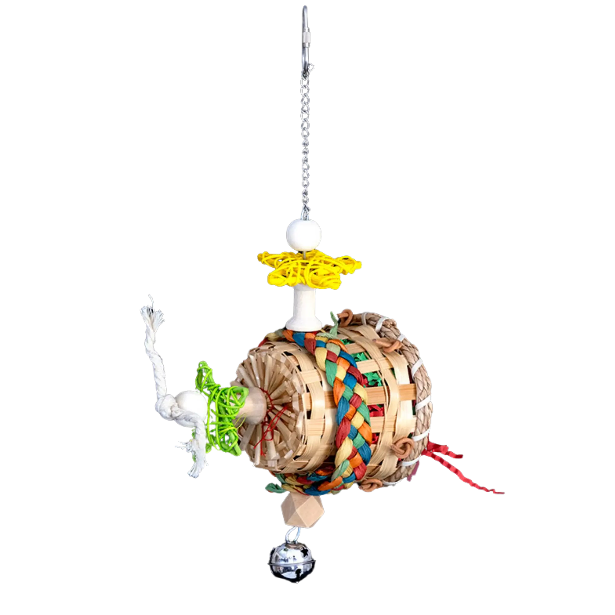 Shredable Sideways Cup Bird Toy – Lou Lou Bells Bird Toys