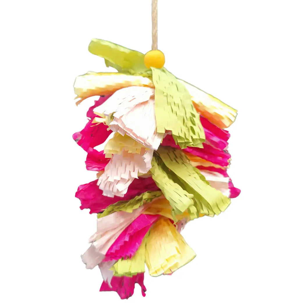 Waffle Paper Bird Toy – Lou Lou Bells Bird Toys